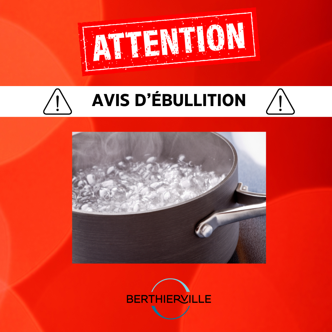 Avis de fermeture d'eau et avis d'ébullition d'eau préventif - RUE ...